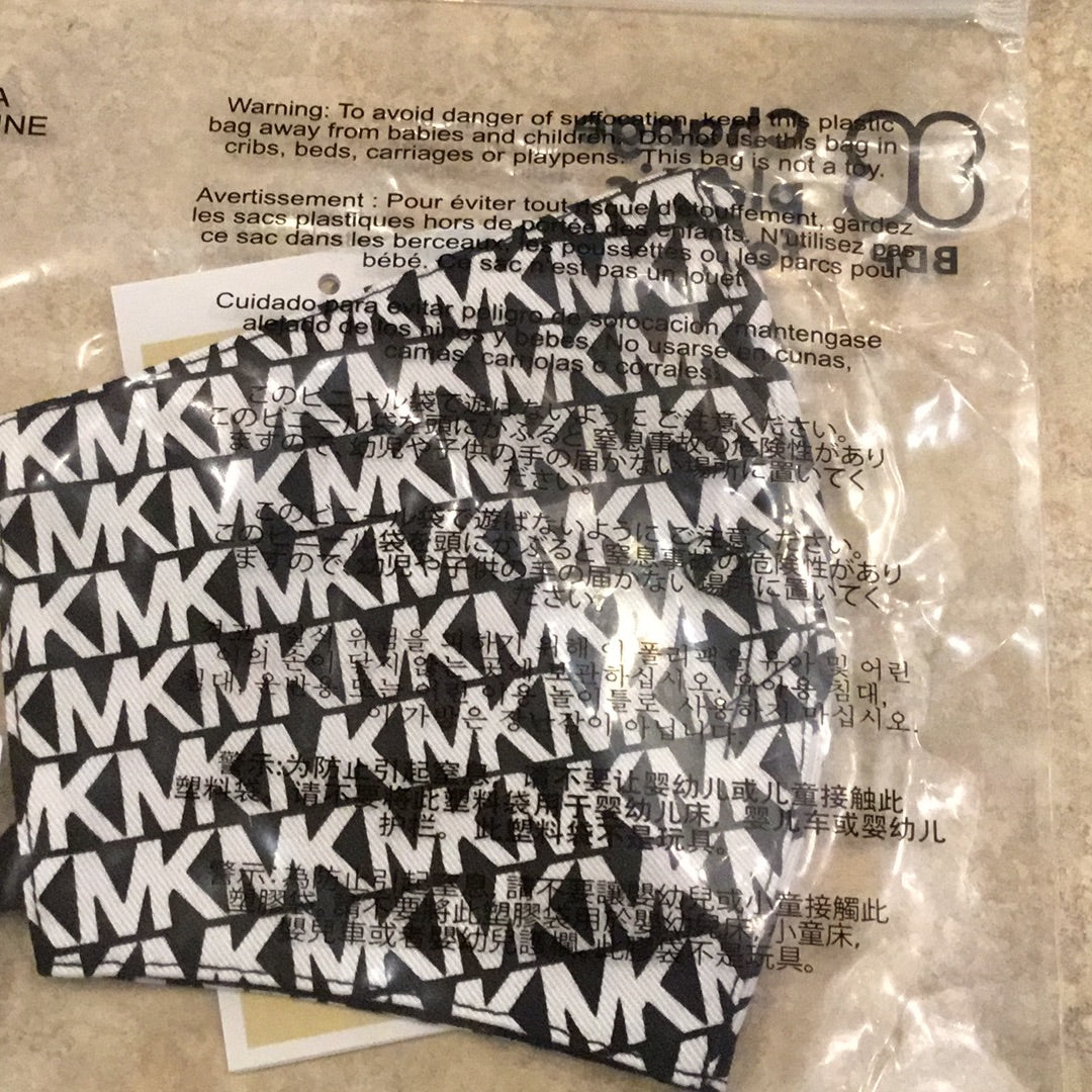 Michael Kors face mask black and white – Apropos for Women & Men